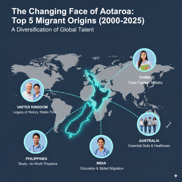 New Zealand Immigration Trends (2000-2025): A Complete Analysis