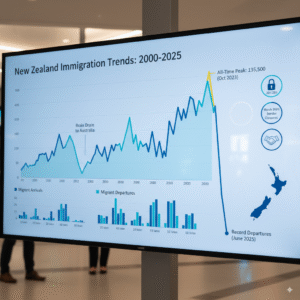 New Zealand Immigration Trends (2000-2025): A Complete Analysis